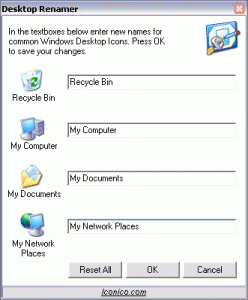 Desktop Renamer: Cambia el nombre de los íconos de Windows - GrupoGeek